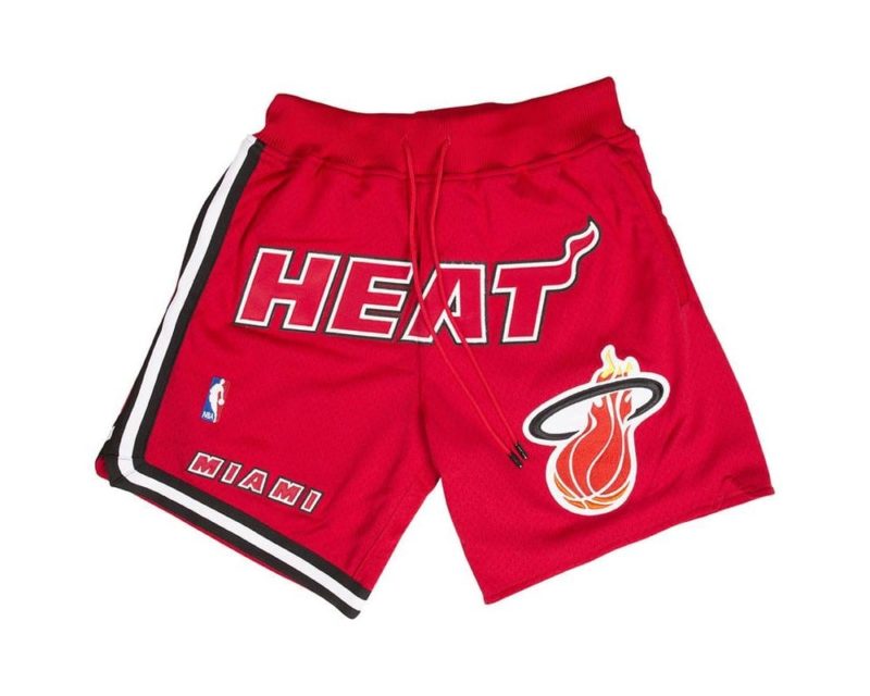 Miami Heat Shorts Red - Justdonshorts