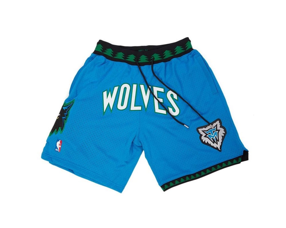 Minnesota Timberwolves Shorts Blue - Justdonshorts