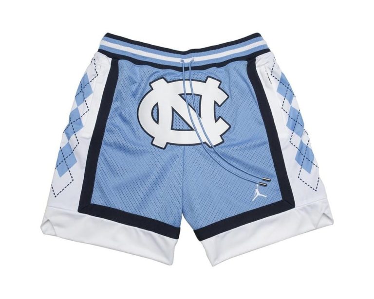 University of North Carolina UNC Blue Shorts - Justdonshorts