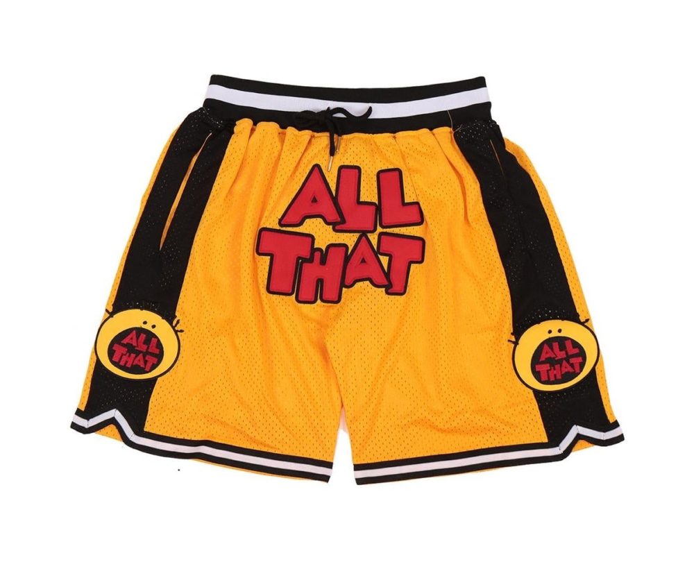 All That Basketball Shorts Yellow Justdonshorts