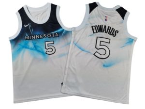 Minnesota Timberwolves City Edition Swingman Stitched Jersey 2024 ...